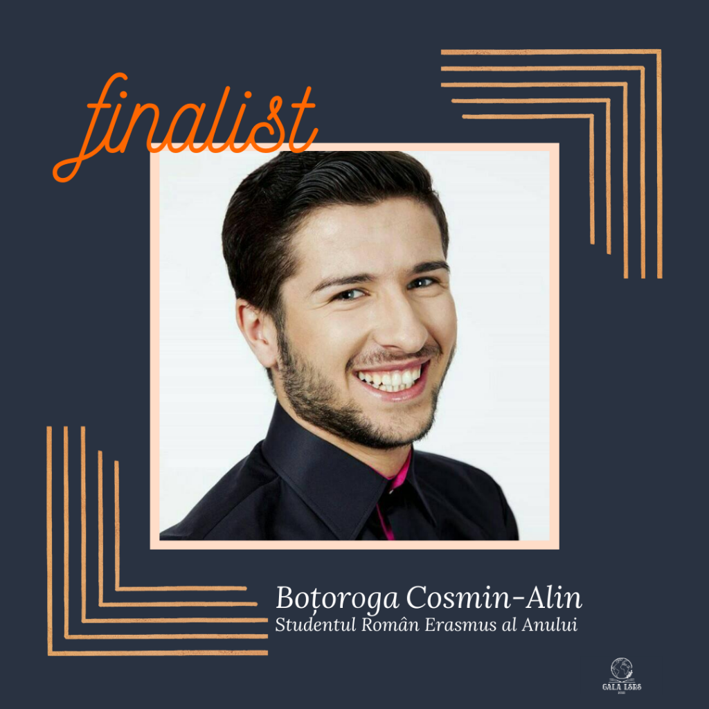 Bârlădeanul Cosmin Boțoroga este finalist la premiul „Studentul român ...