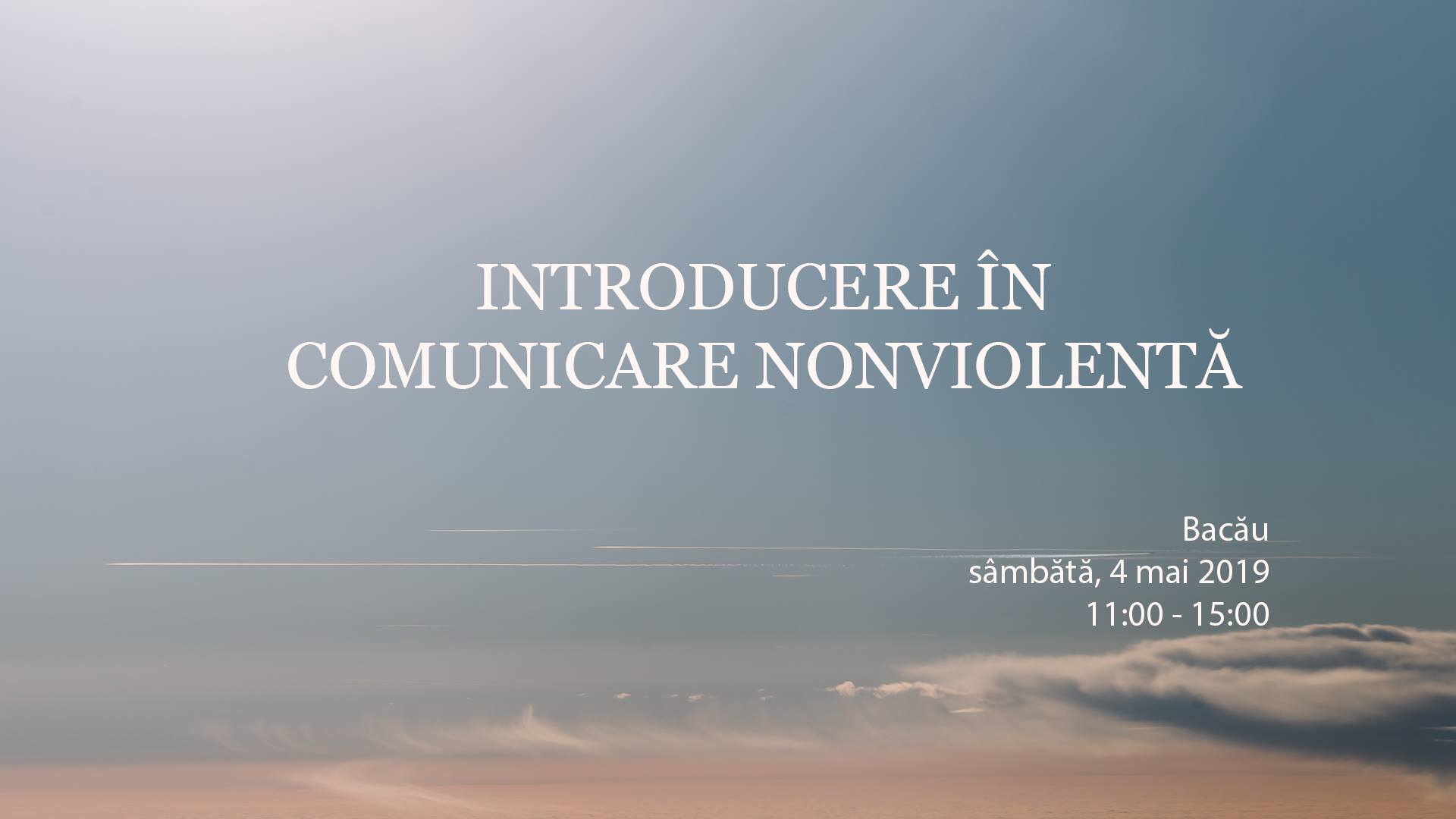 Curs de Comunicarea nonviolentă - Jurnal FM