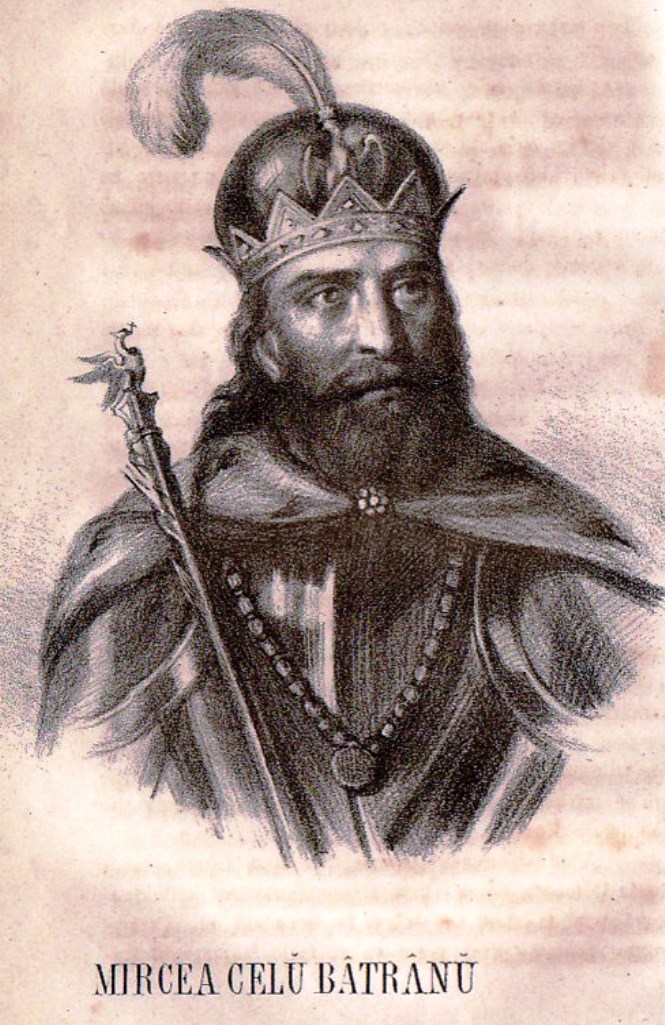 Mircea cel Bătrân și fiii lui Baiazid...