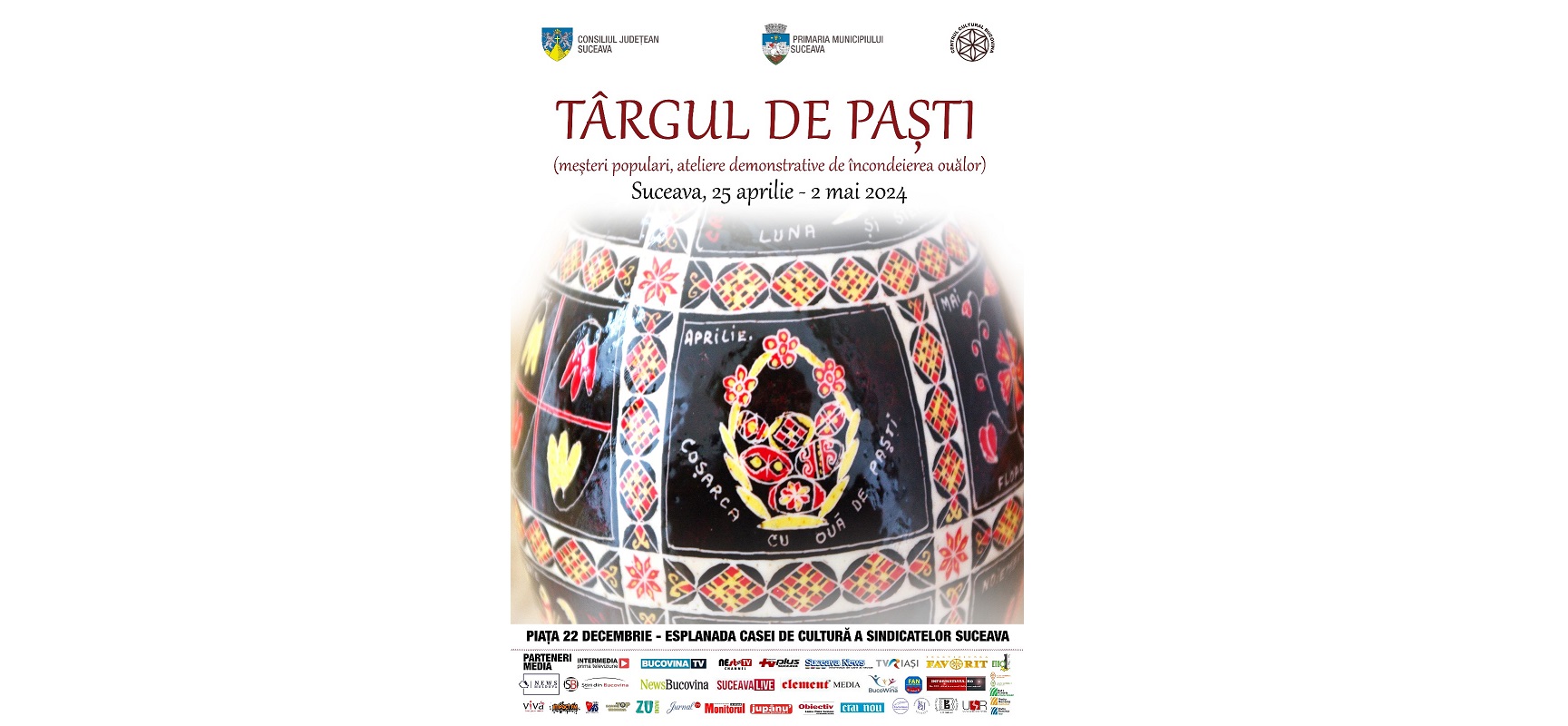 În perioada 25 aprilie – 2 mai 2024 Târgul de Paști