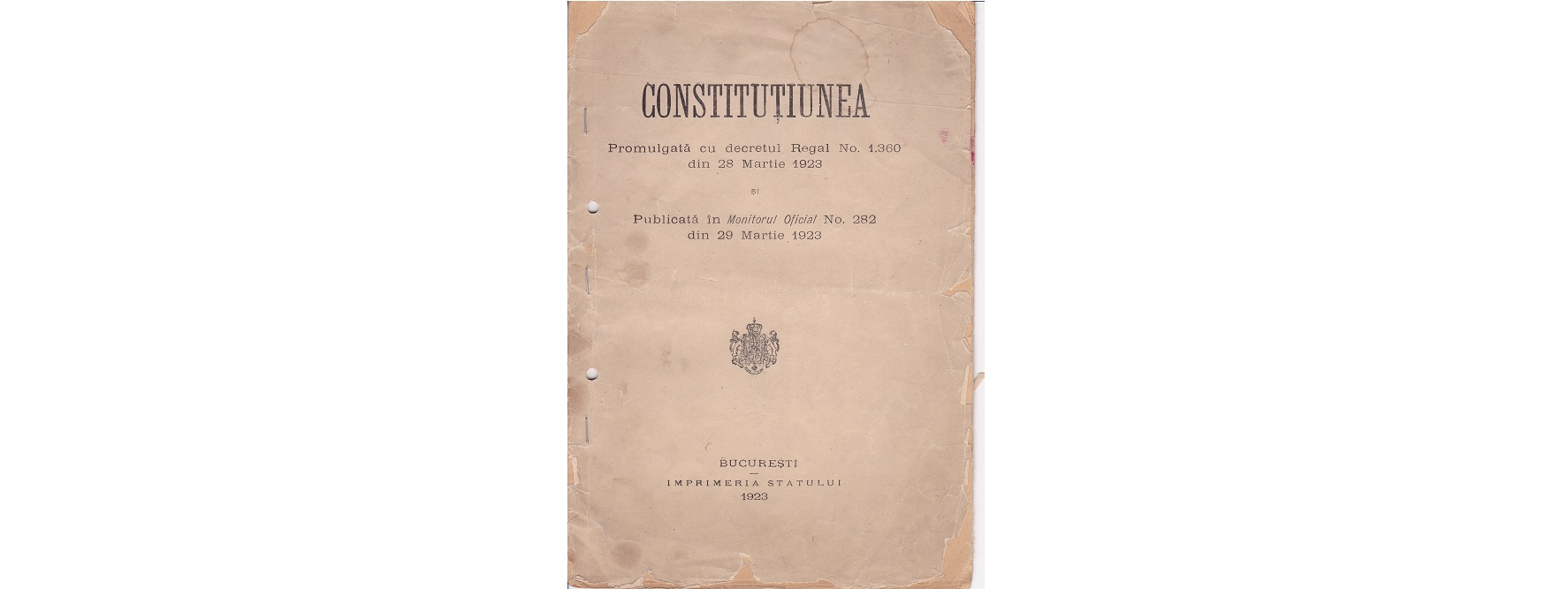 Constituția României din 1923