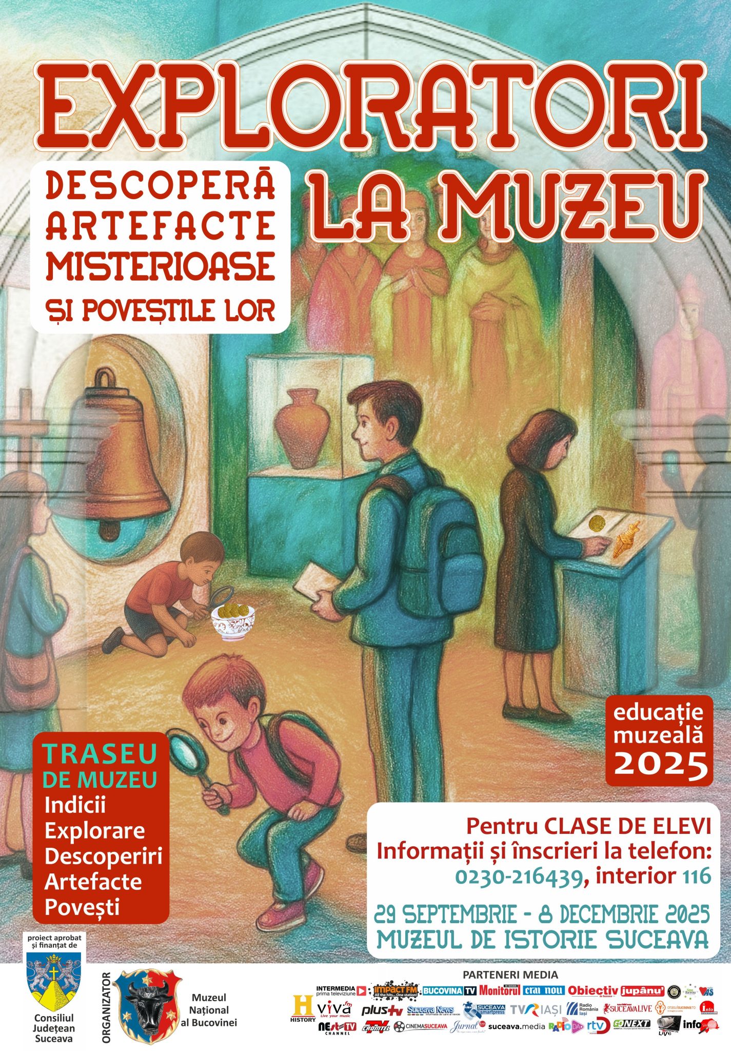 Programul educațional „Exploratori la muzeu”
